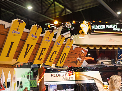 IVECO's Mega Trucks Festival-stand: een fantastische ervaring