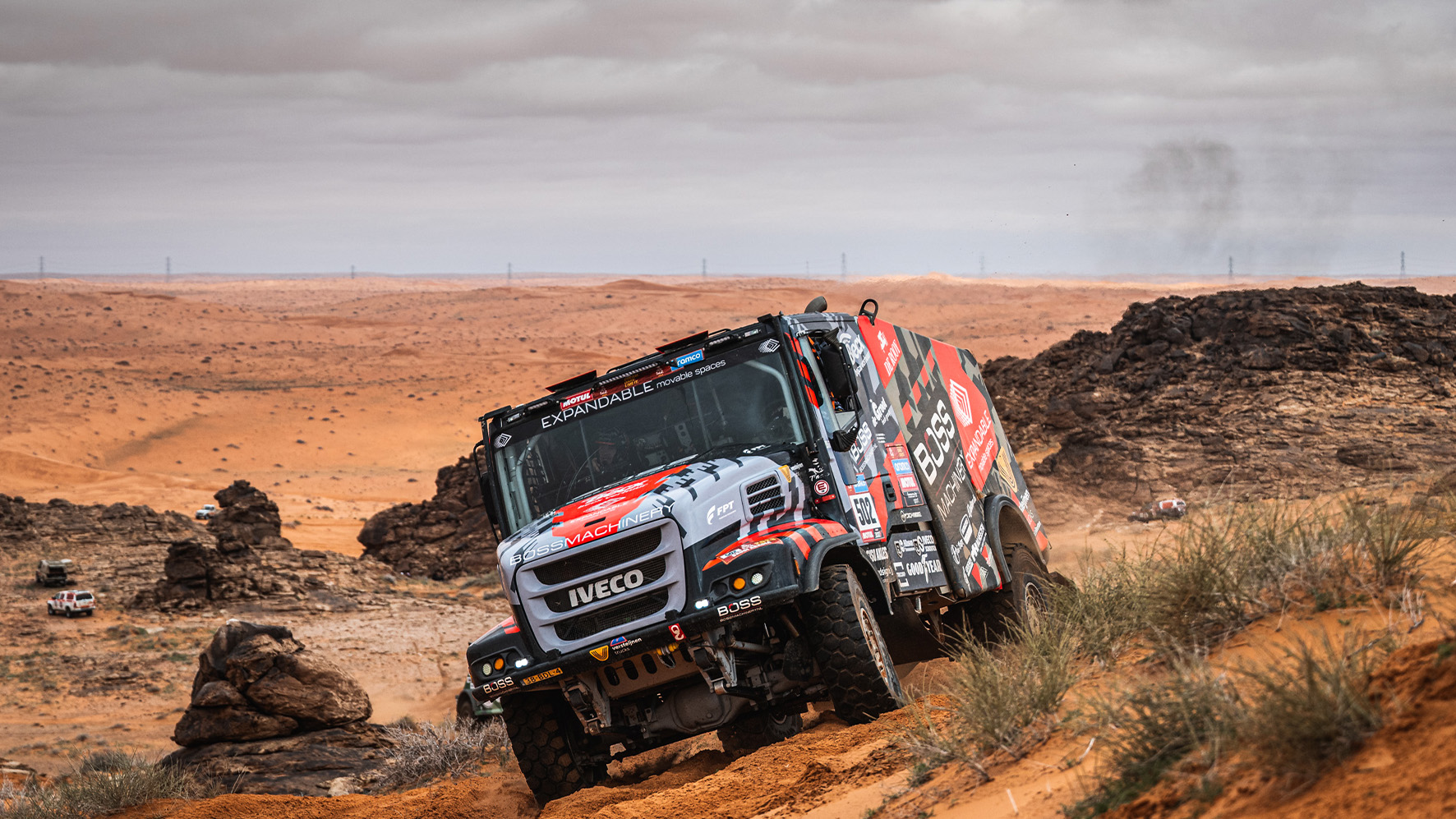 Dakar 2023 Etappe 4 - Martin en Mitchel van den Brink hebben het goed ...