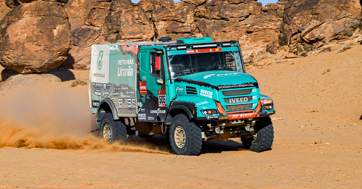 Team De Rooy met drie trucks naar de MDC